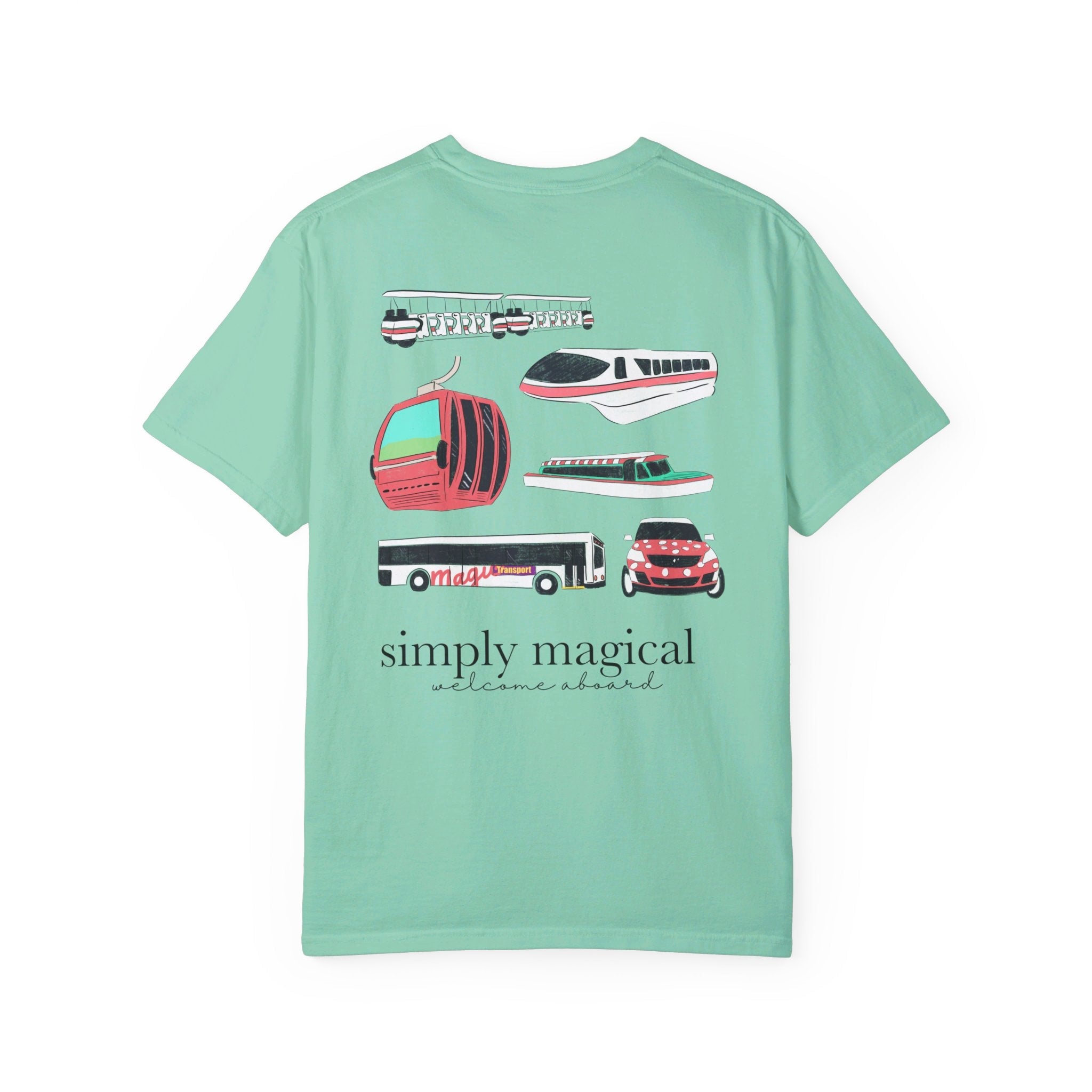 Simply Magical- Transportation Tee – Mouse Marketplace