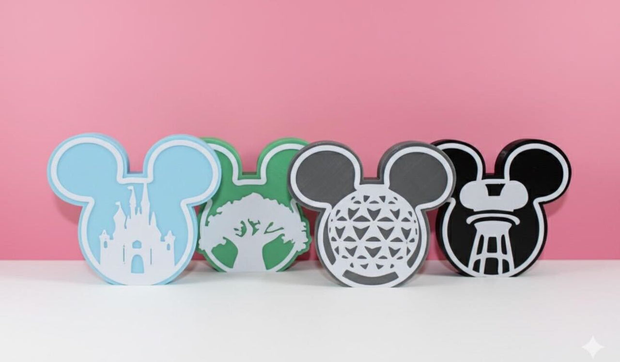 Mouse Head 4 Park Tier Tray Set - (Pre-Order) – Mouse Marketplace